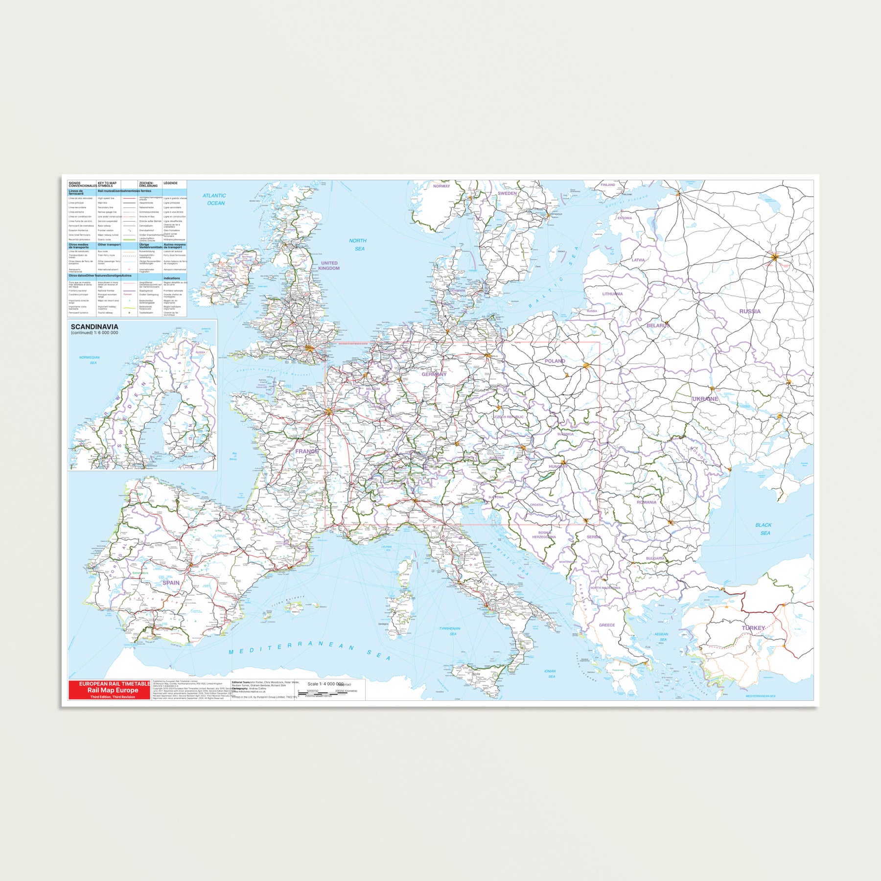 European Rail Timetable